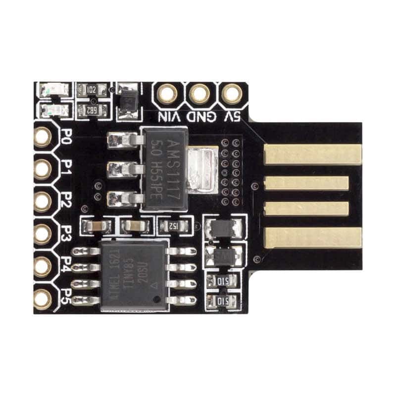 Mini ATtiny85 USB Arduino Compatible