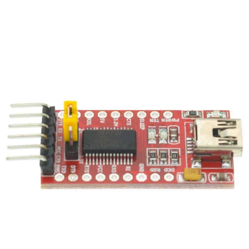 FTDI Compatible USB to Serial Adapter Board with Mini USB