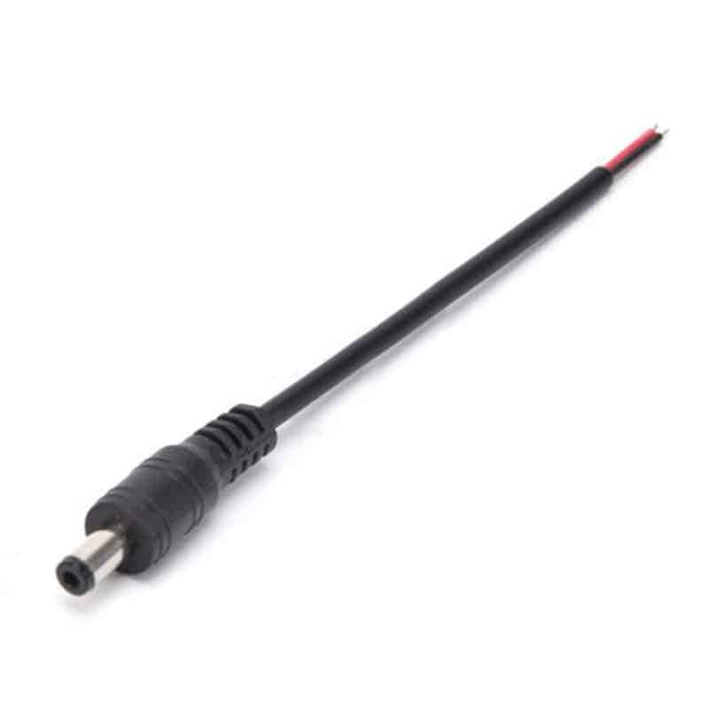 5.5x2.1mm 11cm Male Pigtail Cable Assembly