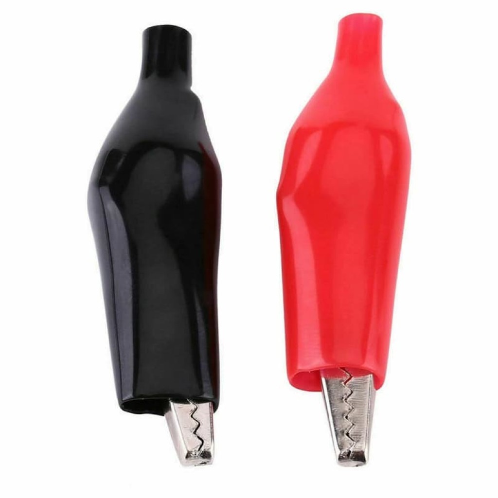 48mm (1.8-inch) Alligator/Crocodile Clip Set - Make Your Own Test Clips ...