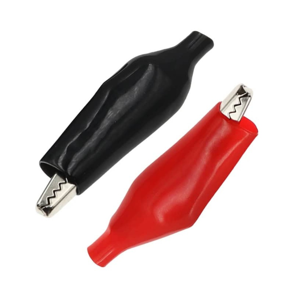 48mm (1.8-inch) Alligator/Crocodile Clip Set - Make Your Own Test Clips ...