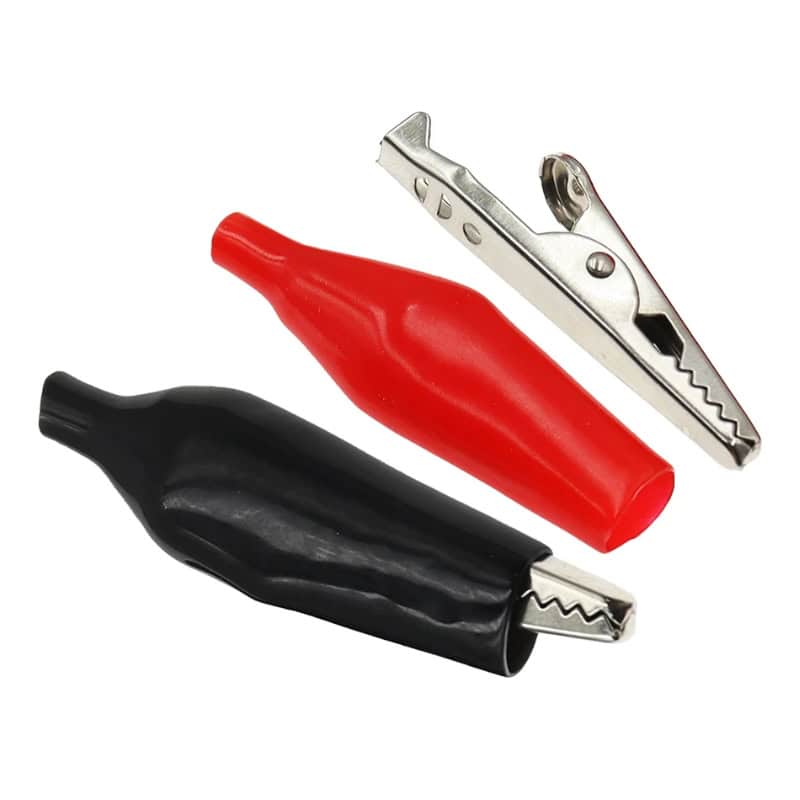 48mm (1.8-inch) Alligator/Crocodile Clip Set - Make Your Own Test Clips ...