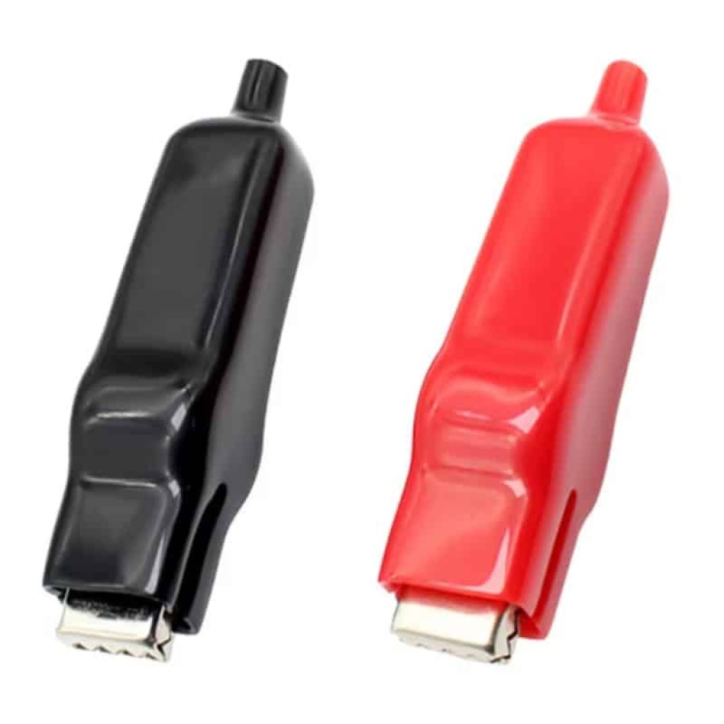 70mm (2.75-inch) Alligator/Crocodile Clip Set - Make Your Own Test ...