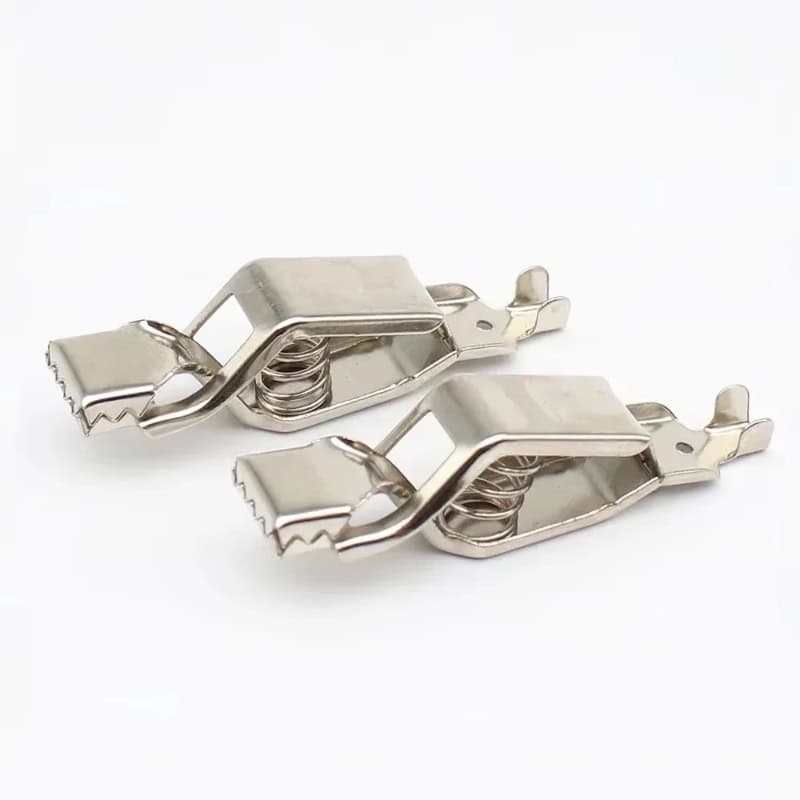 70mm (2.75-inch) Alligator/Crocodile Clip Set - Make Your Own Test ...