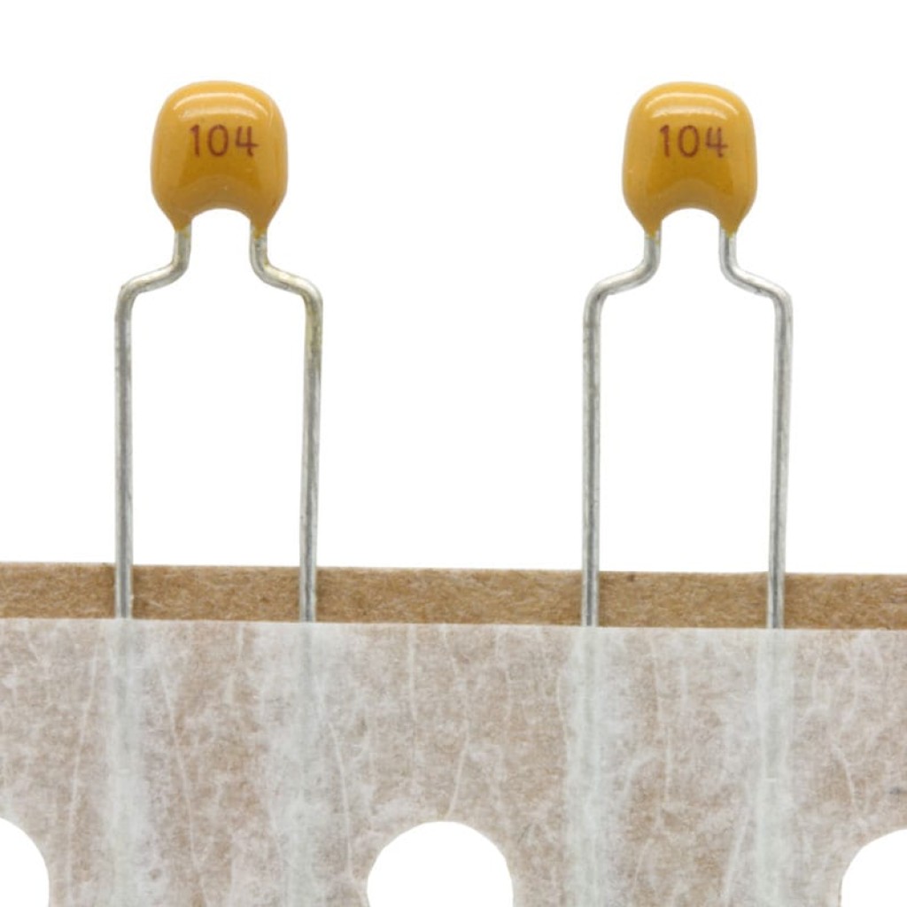 0.1 uF / 50v Multilayer Ceramic Capacitor (Tape)