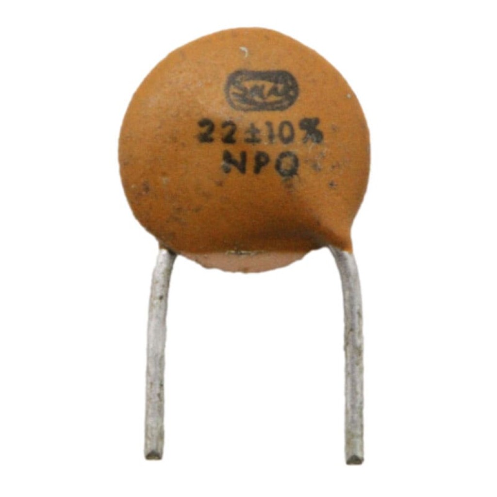 22 pF / 63 v Ceramic Disc Capacitor