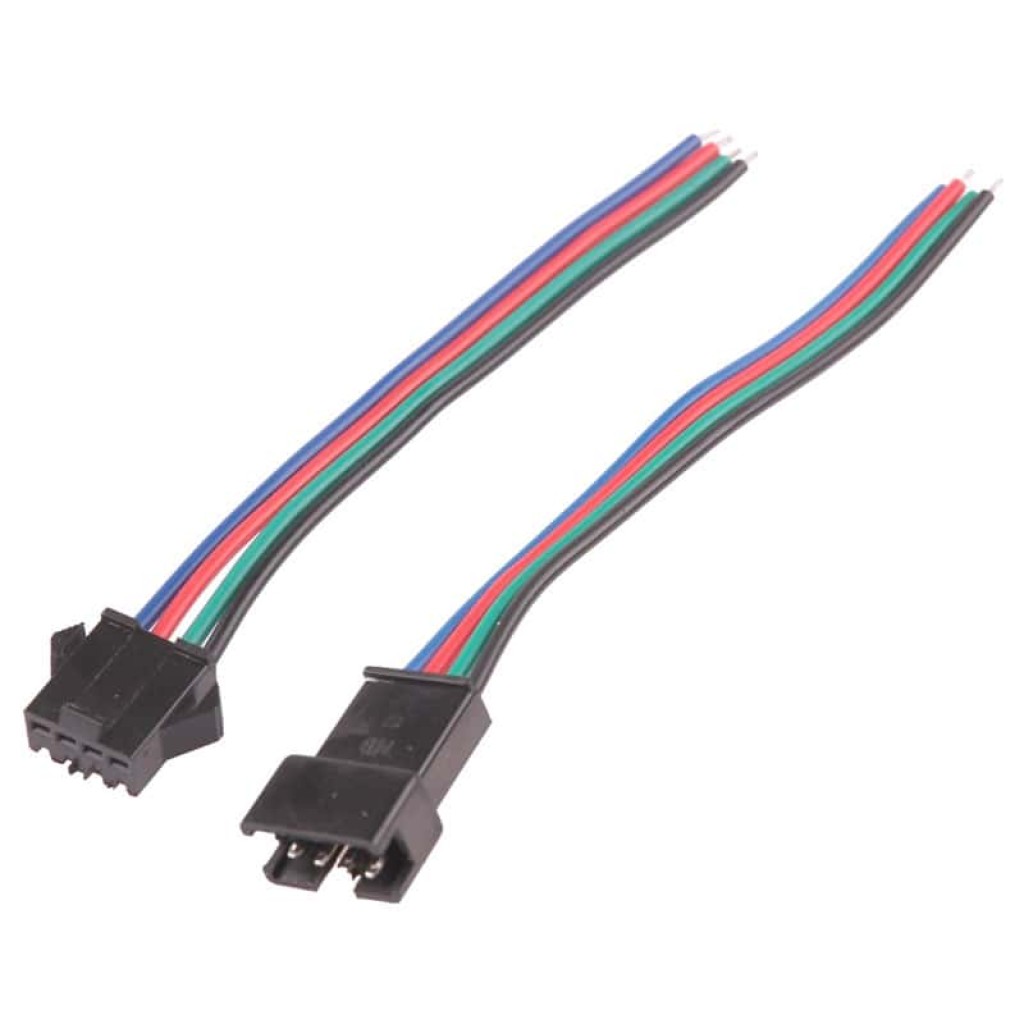 4-Pin JST SM Connector Set