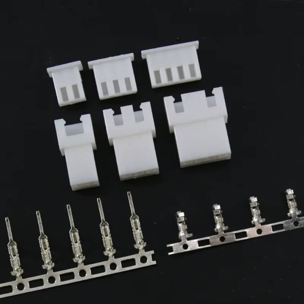 JST XH 2.54 Male and Female Crimp Set for 2, 3 and 4-pin Connector