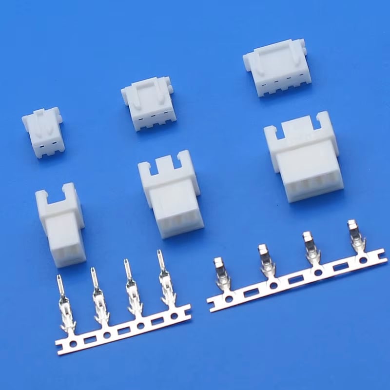 JST XH 2.54 Male and Female Crimp Set for 2, 3 and 4-pin Connector
