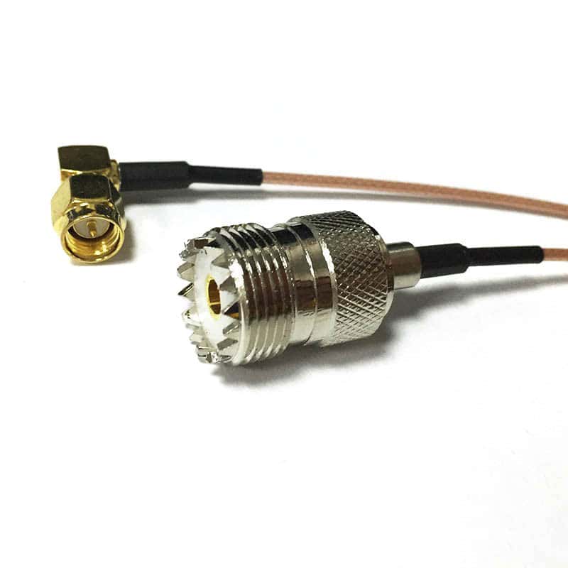 SMA Male To UHF SO-239 (PL-259) Female 6 inch
