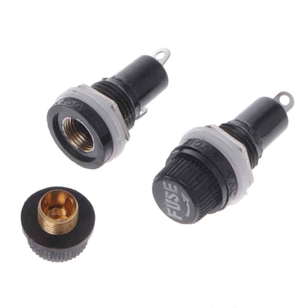 Panel Mount M205 Fuse Holder 5x20mm