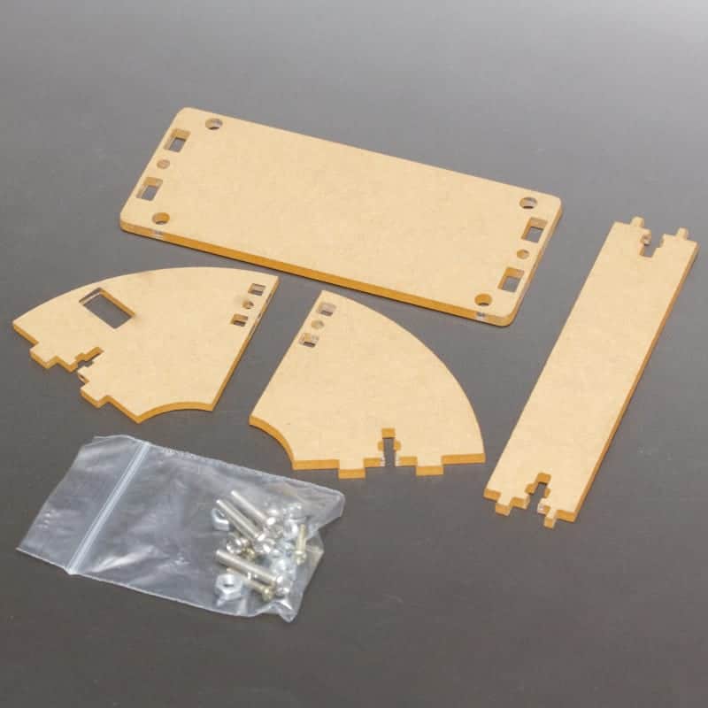 Transparent LCD1602 (2x16) Acrylic LCD Display Case | PCBoard.ca