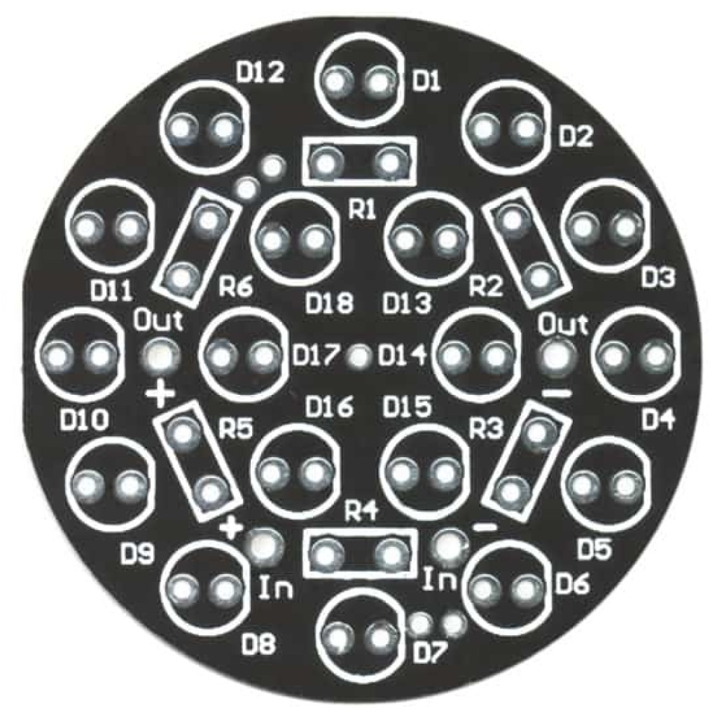 DIY IR (Infra Red) 18-LED SpotLight jr Illuminator Kit