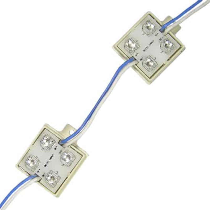 10 Square 4-LED Modules