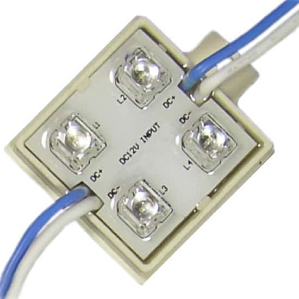 10 Square 4-LED Modules