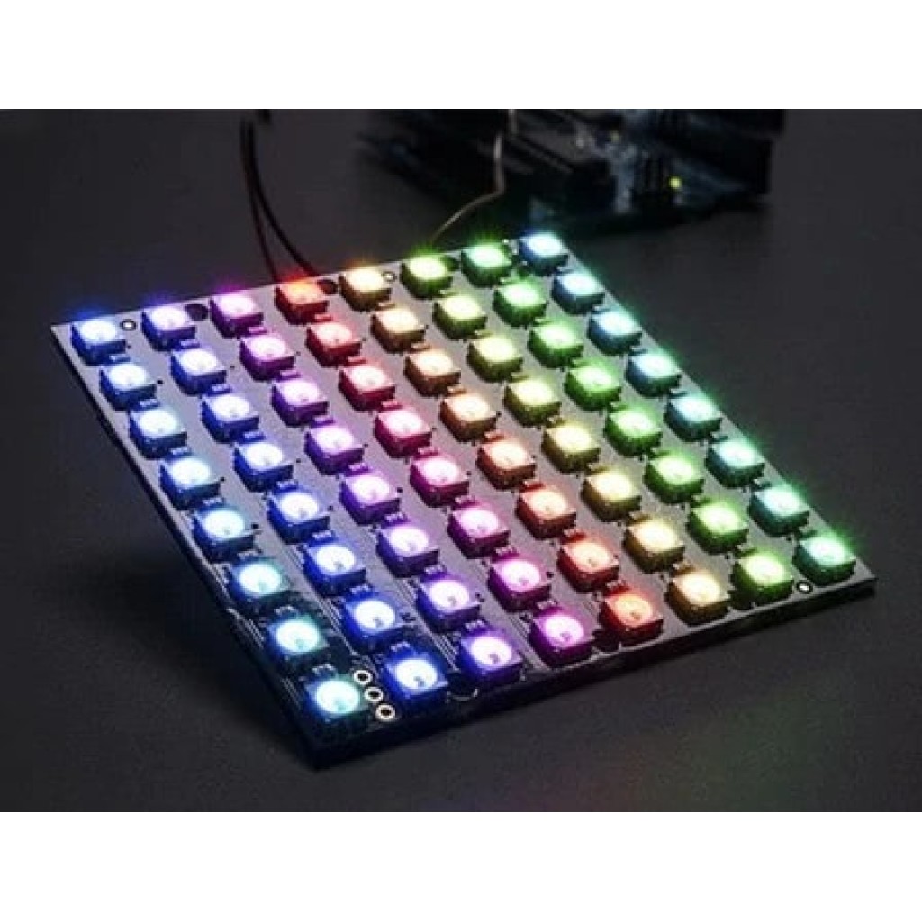64-LED WS2818 NeoPixel 8x8 Rigid Matrix