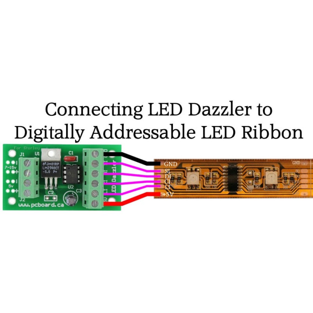 LED Dazzler Bare PCB