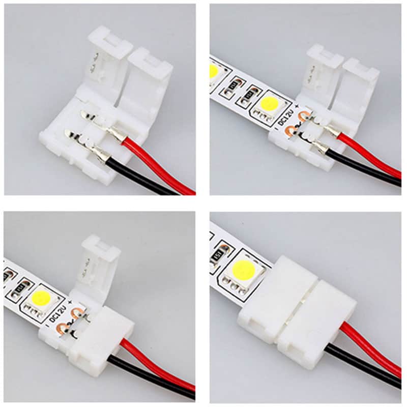 8mm 3528/5050 LED Ribbon Power Connector