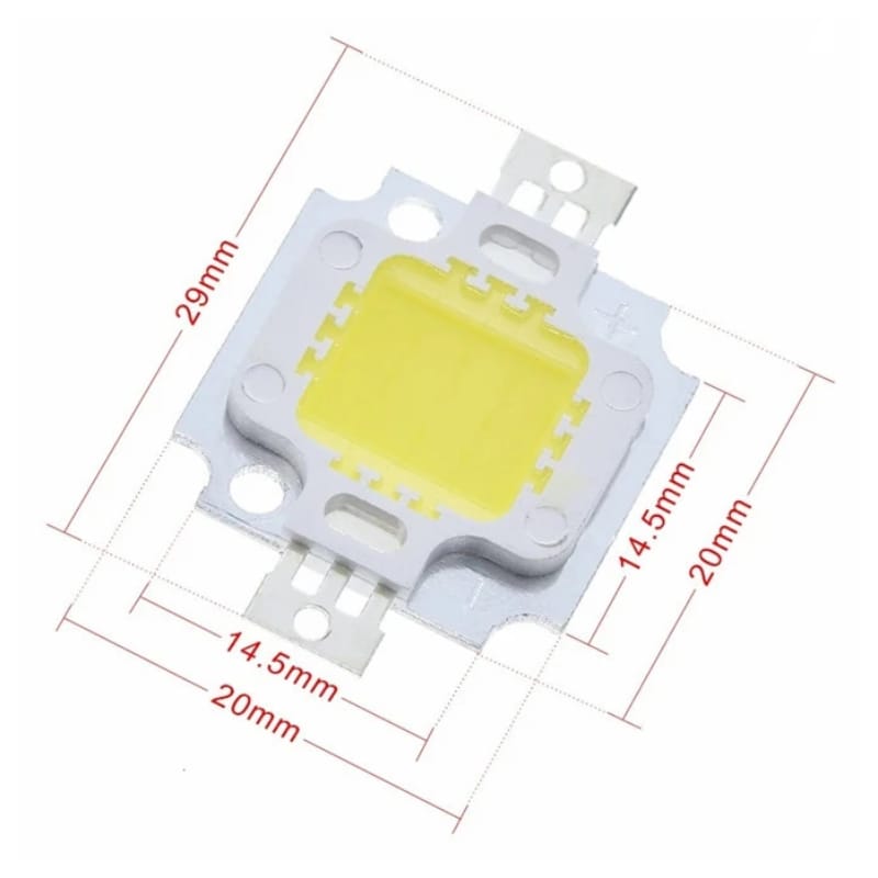 10W High Power LED in White or Warm White