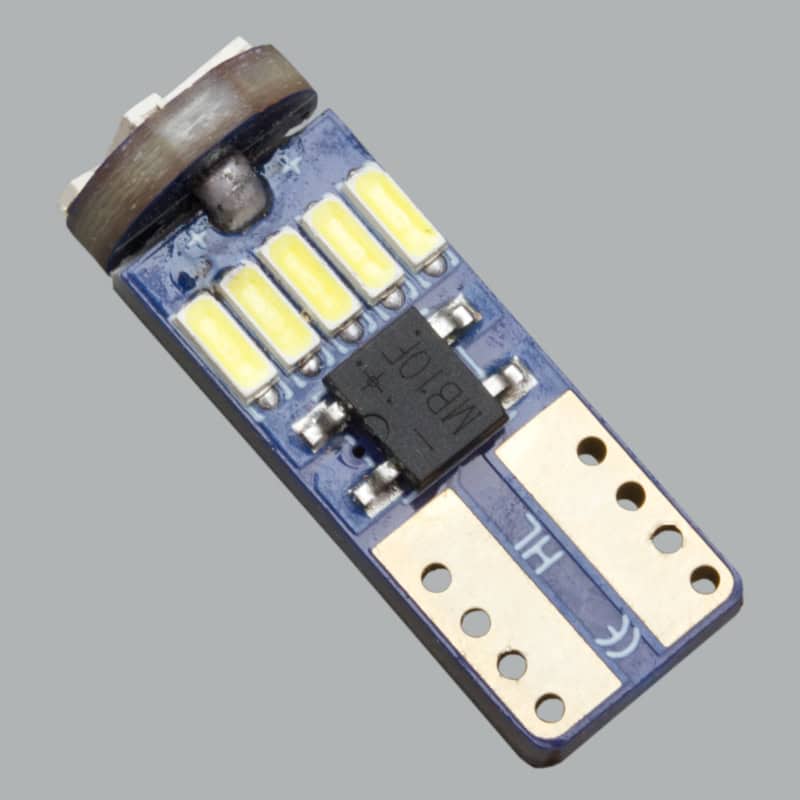 T10 Type 194 Cool White 15-LED Lamp