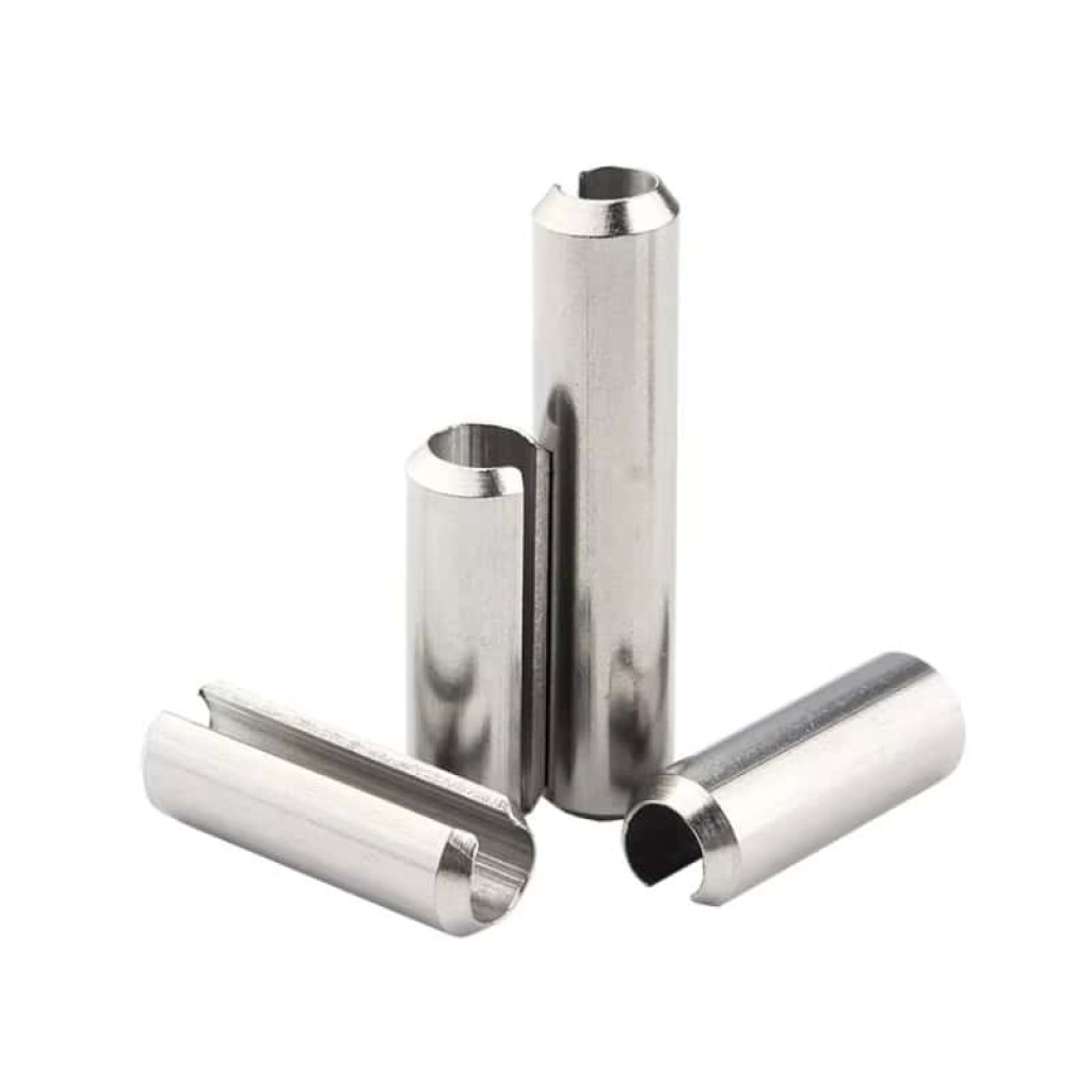 Cylindrical Split Dowel Pin in 304 Stainless Steel or Black Carbon ...