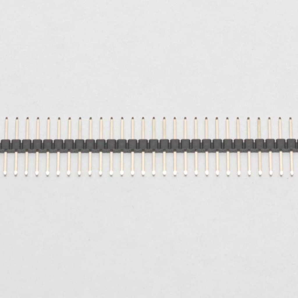 40-Pin Dual-Sided 6mm Male-to-Male Header | PCBoard.ca
