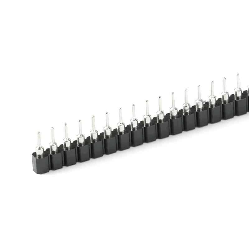 Round Female Header - Single Row 40-Pin