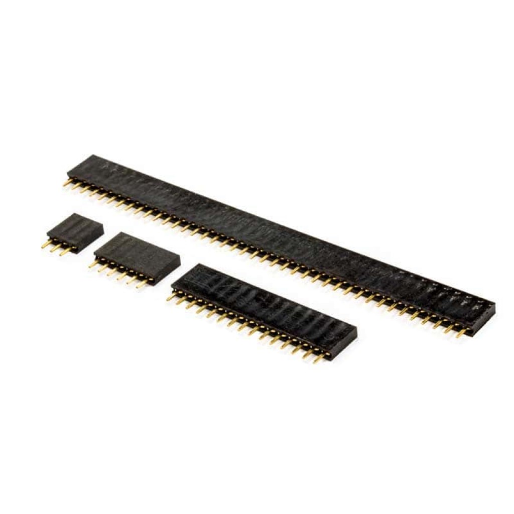 Single Row Female Header - 2-40-pin Models Available