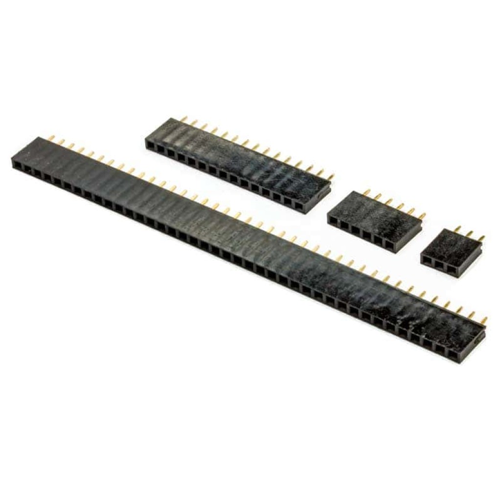 Single Row Female Header - 2-40-pin Models Available