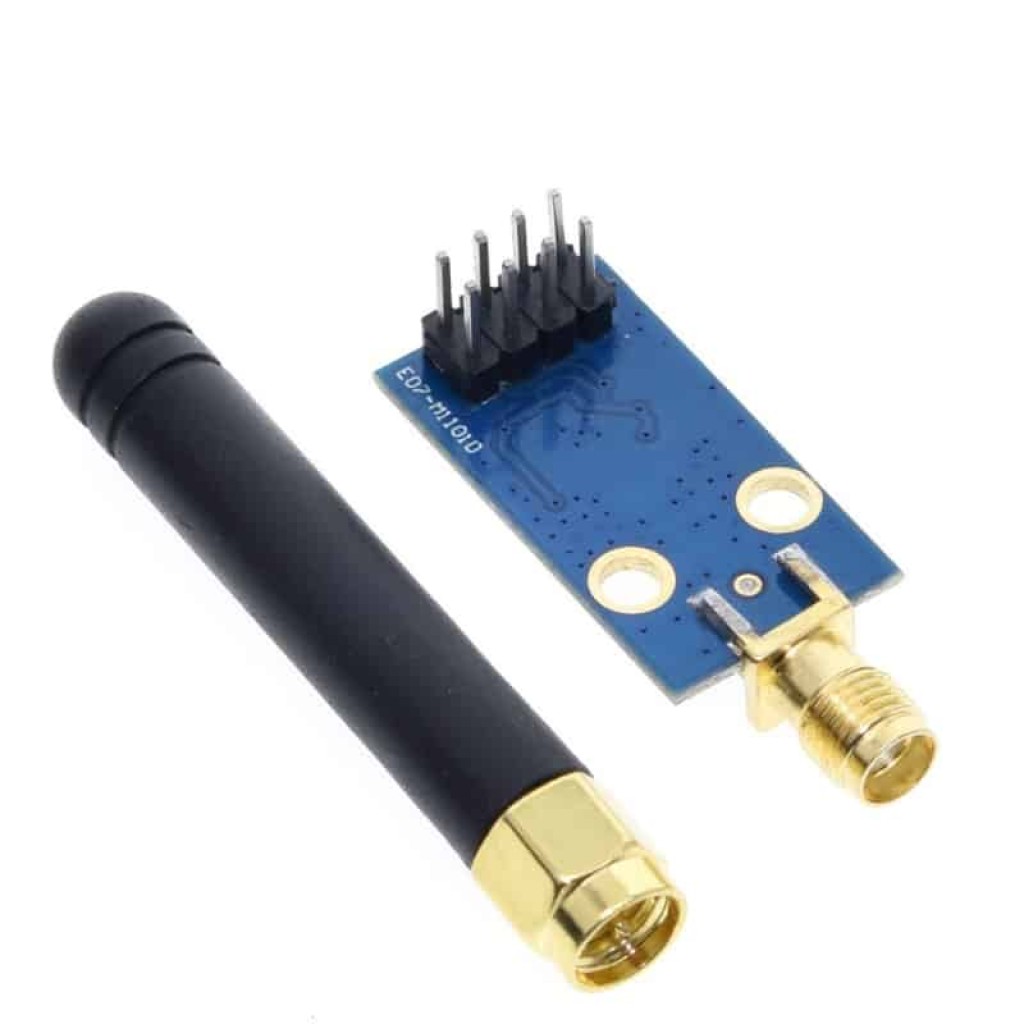 CC1101 433 MHz RF Transceiver Module with SMA Antenna | PCBoard.ca