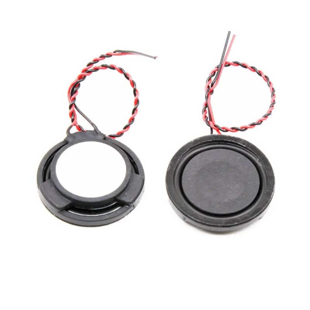 30mm Miniature Audio Speaker (4 ohm, 3 watt)
