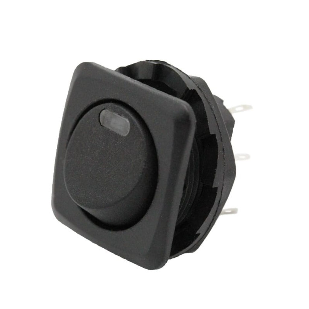 Miniature Rocker Switch with LED Indicator