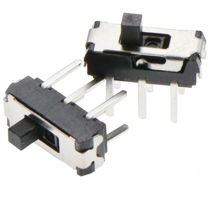 Mini DPDT 2 Position Top Slide Switch PCB Mount | PCBoard.ca