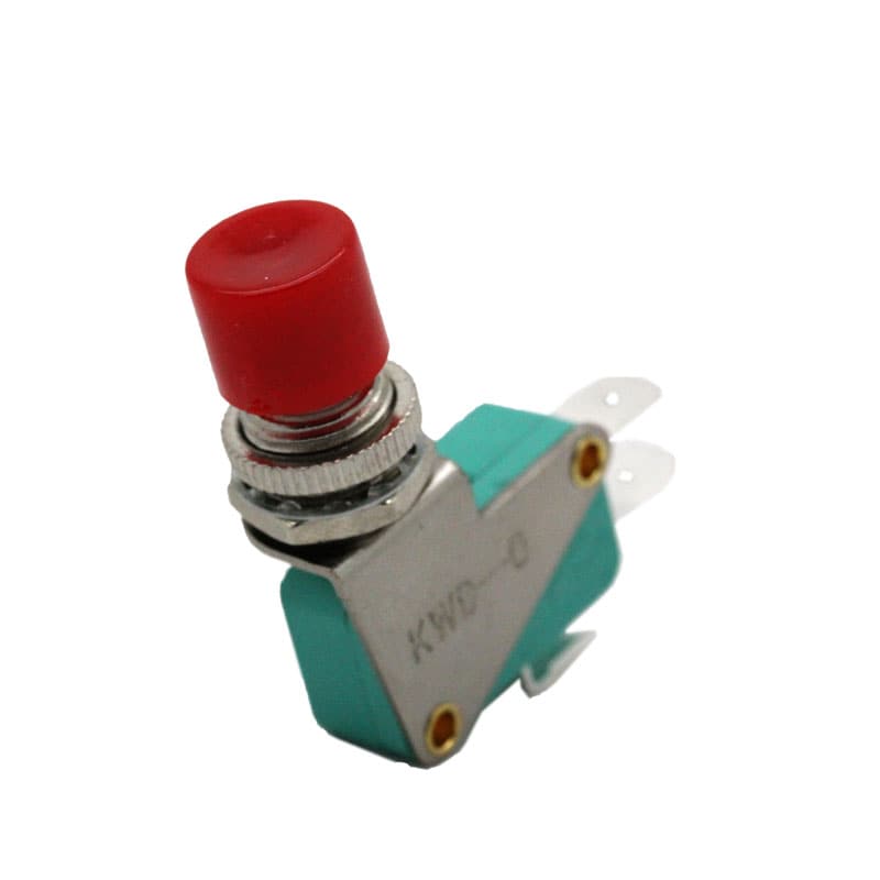 12mm Micro Switch Pushbutton with Red Button