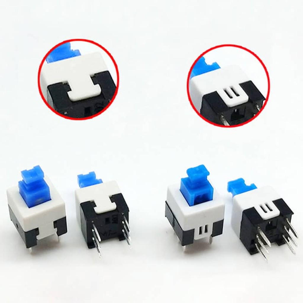Tactile Pushbutton Switch (Self-Locking) 7mmx7mm
