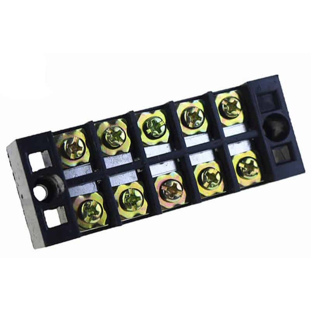 3 to 10 Position Terminal Barrier Block - 15 and 25 amp