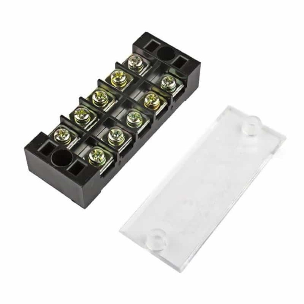 3 to 10 Position Terminal Barrier Block - 15 and 25 amp