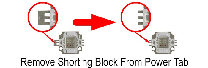 10W High Power LED in White or Warm White